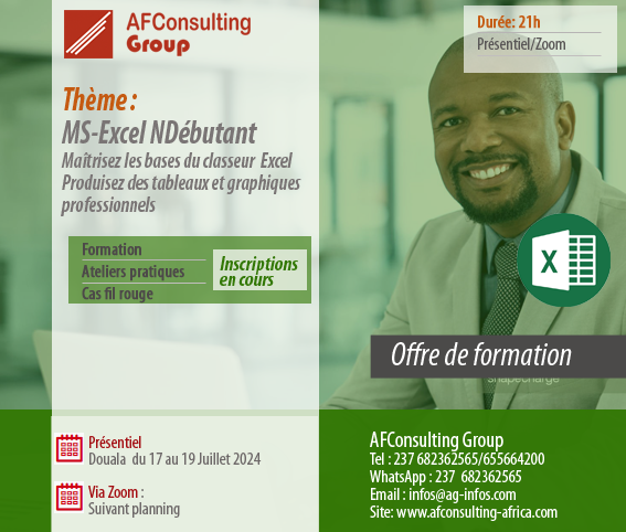 MS-Excel Niveau Débutant-Microsoft Office